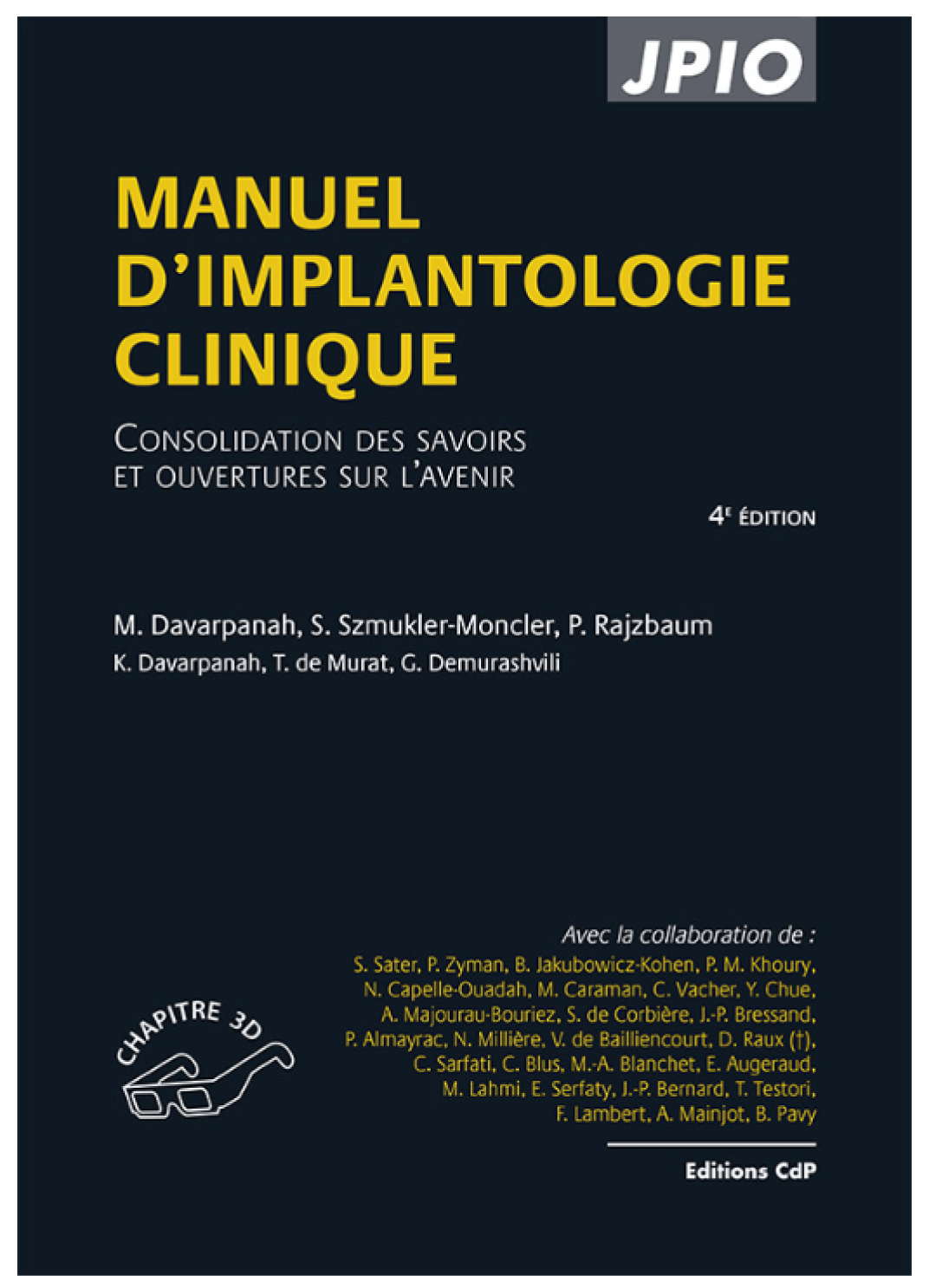 MANUEL D’IMPLANTOLOGIE CLINIQUE - 4E ÉDITION | Cabinet dentaire ...